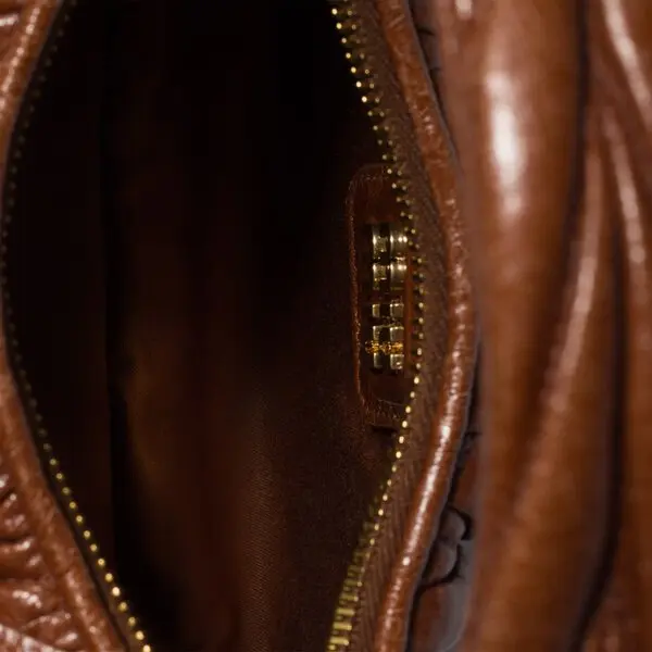 Miu Miu Wander Matelassé Nappa Leather Hobo Bag - Palisander