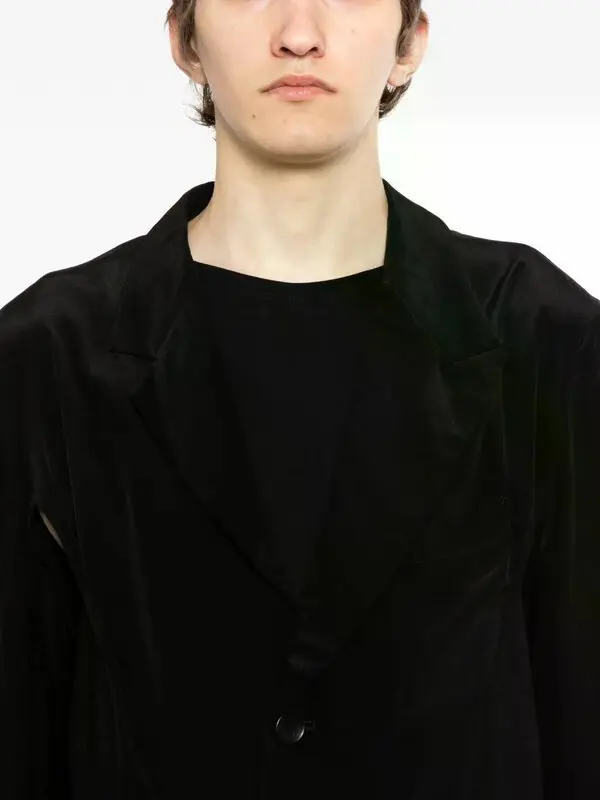 Yohji Yamamoto Asymmetric Hem Jacket