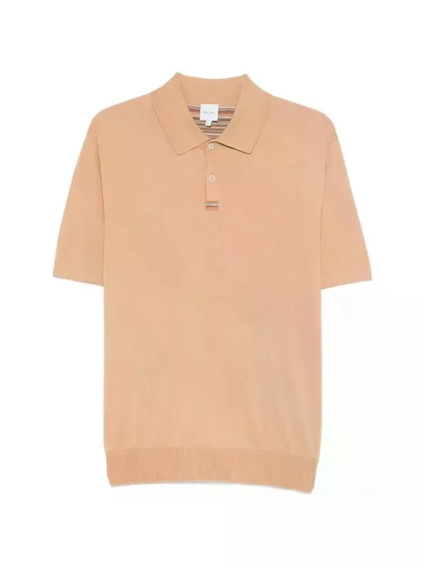 Paul Smith Buttoned Polo Shirt - Neutrals