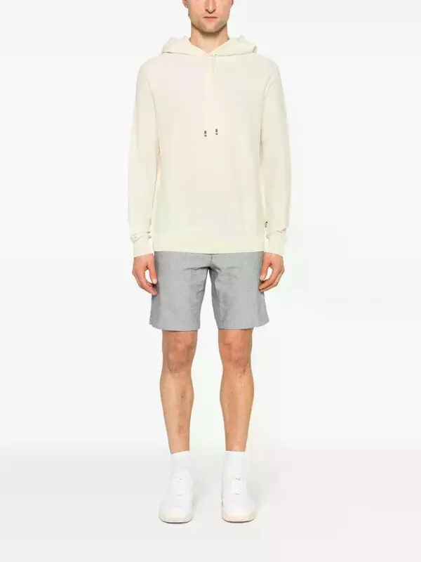 BOSS Knitted Cotton-blend Hoodie