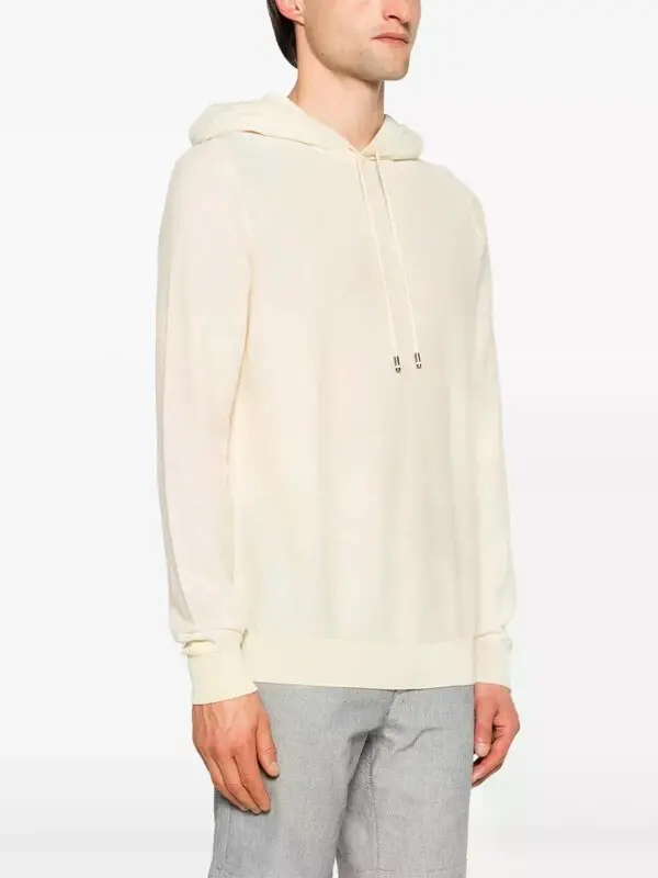 BOSS Knitted Cotton-blend Hoodie