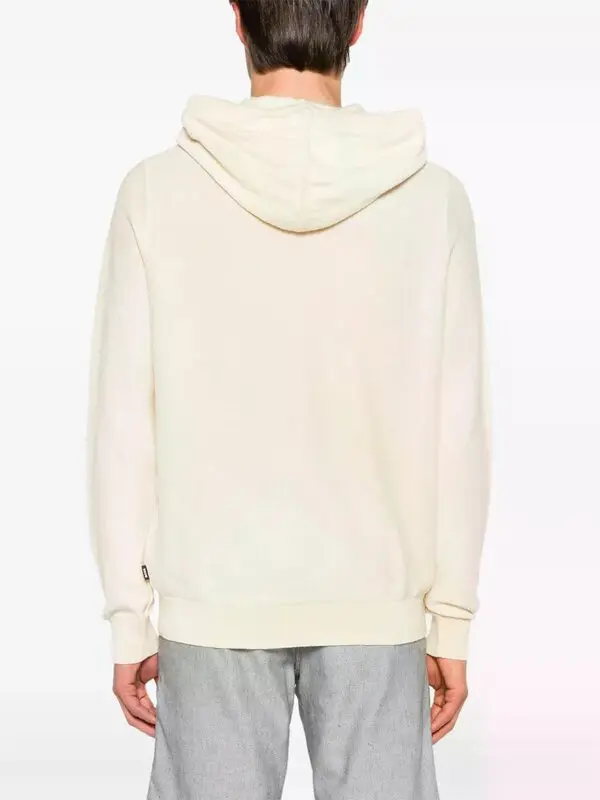 BOSS Knitted Cotton-blend Hoodie