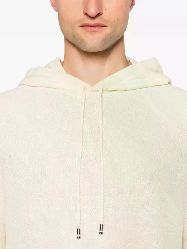 BOSS Knitted Cotton-blend Hoodie