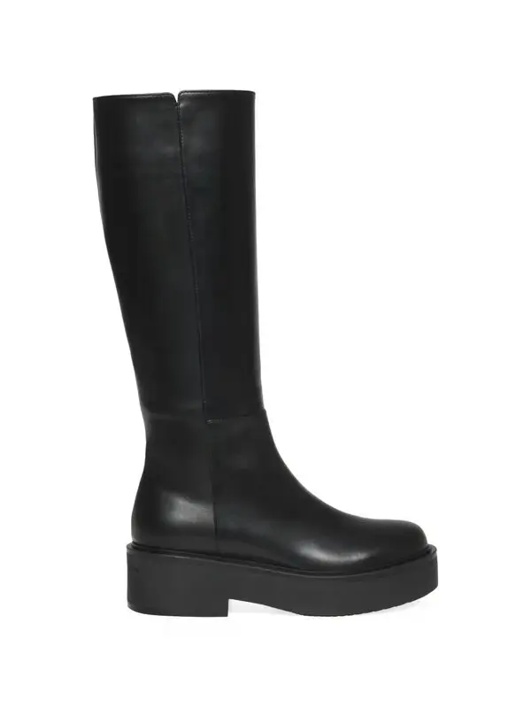 GIANVITO ROSSI Hiro Leather Boots - Black