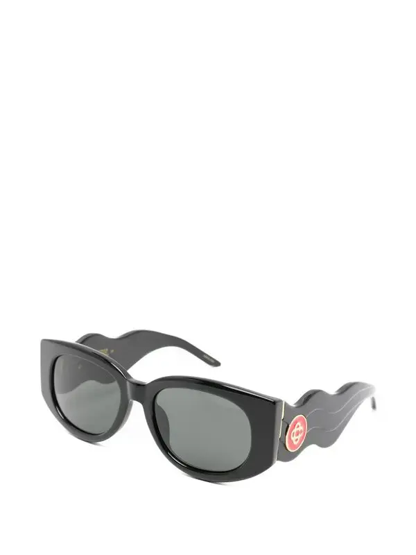 Casablanca Wavy-design Sunglasses