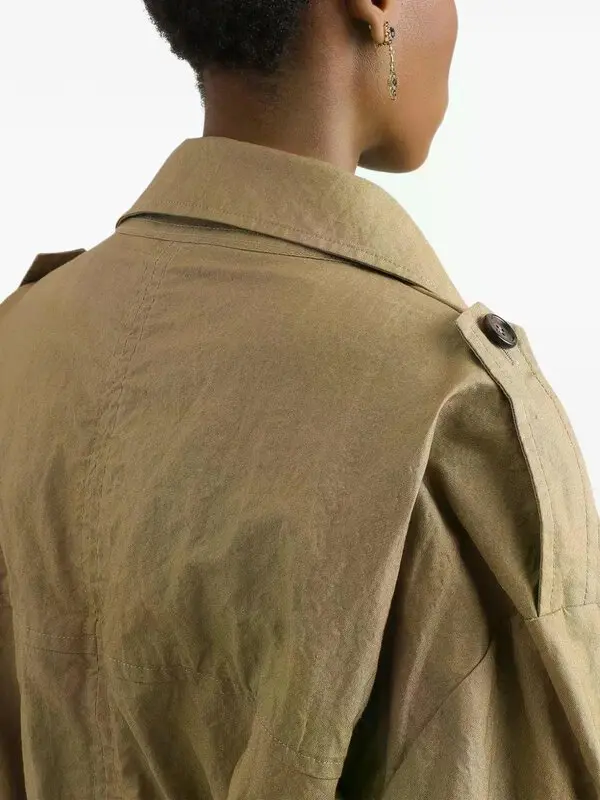 Dolce & Gabbana Belted Double-breasted Trench Coat