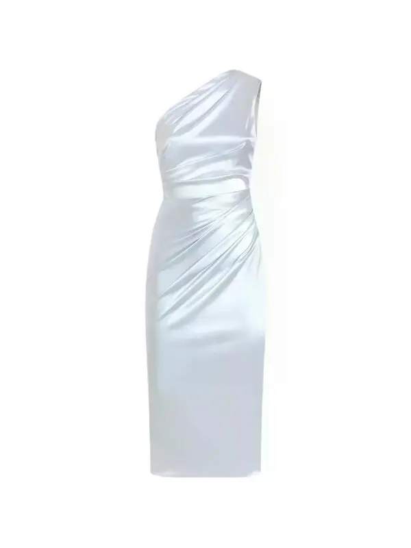 Dolce & Gabbana One-shoulder Midi Dress