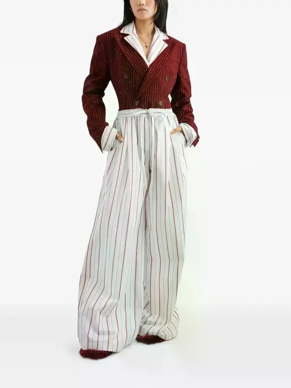 Dolce & Gabbana Striped Double-breasted Blazer