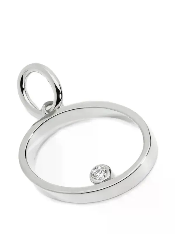 Monica Vinader Solitaire Diamond Pendant