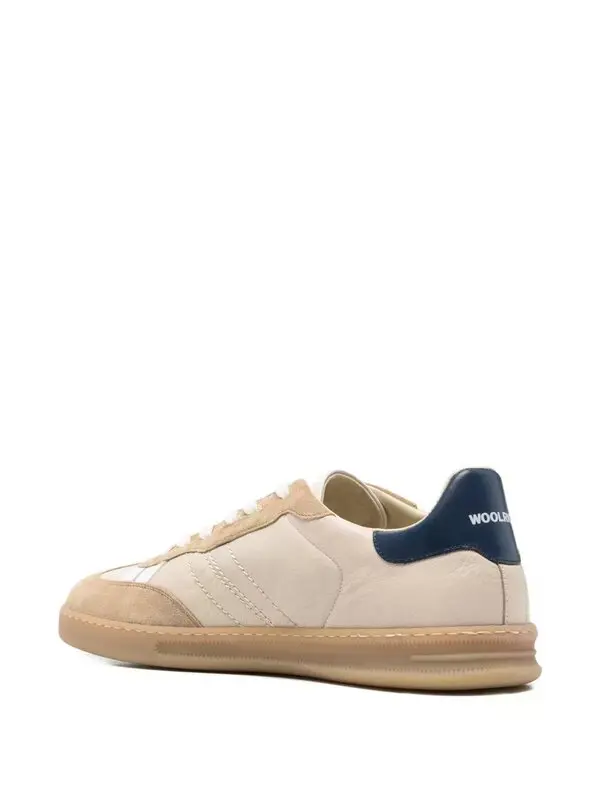 Woolrich Tennis Stripe Panelled Sneakers