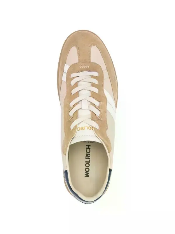 Woolrich Tennis Stripe Panelled Sneakers