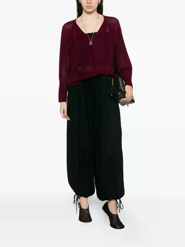 Eric Bompard V-neck Long-sleeve Sweater