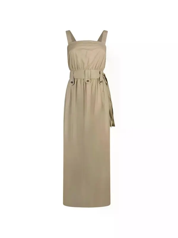 Liu Jo Strappy Belted Maxi Dress - Neutrals