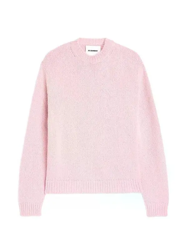 JIL SANDER Ribbed Crew Neck Sweater