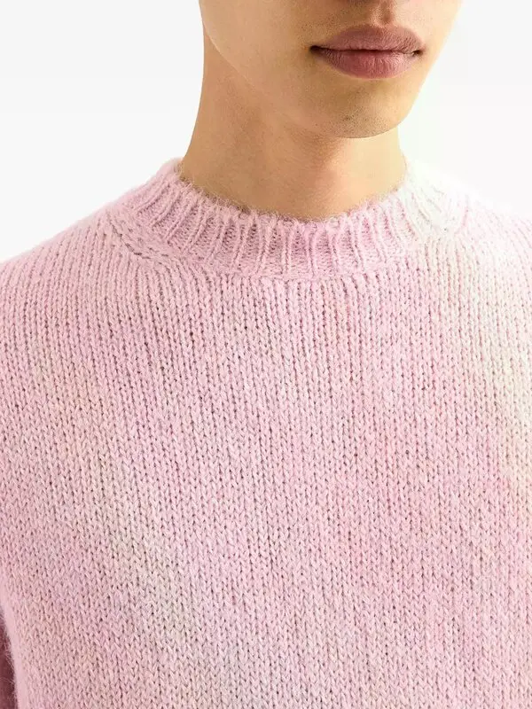 JIL SANDER Ribbed Crew Neck Sweater