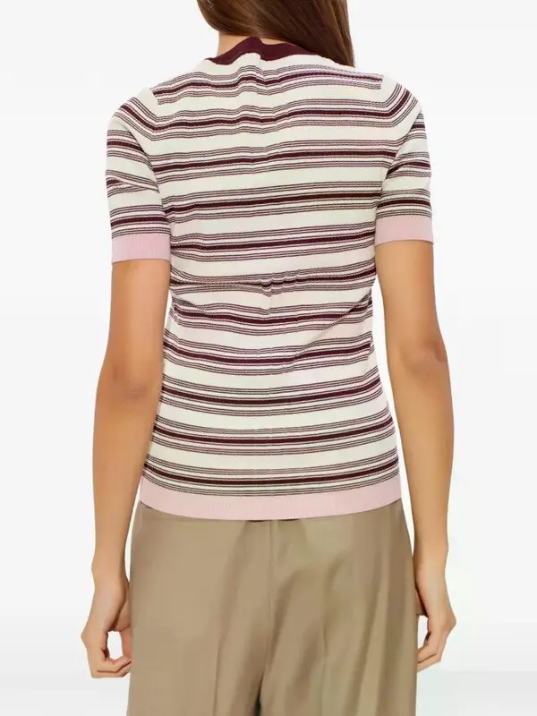 Moncler Striped Knitted T-shirt