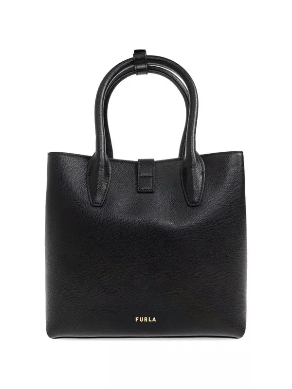 Furla Goccia Top Handle Small Tote Bag - Black