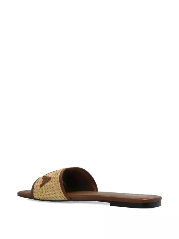 Furla Logo Sliders - Neutrals
