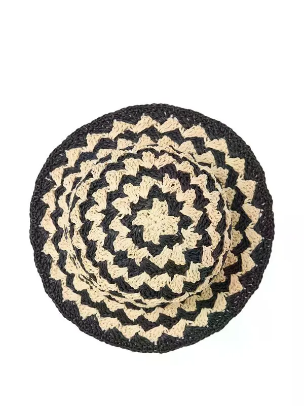 Closed Patterned Sun Hat