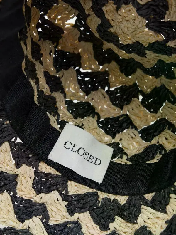 Closed Patterned Sun Hat