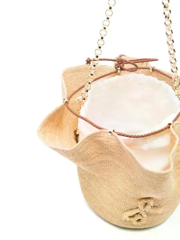 Ruslan Baginskiy Chain-strap Shoulder Bag - Neutrals