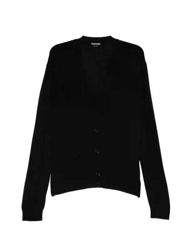 TOM FORD Wool Cardigan - Black