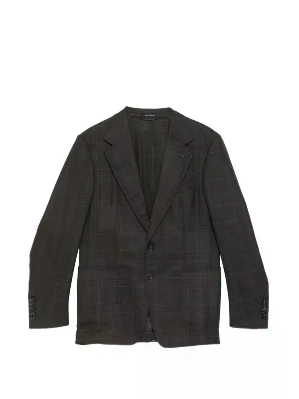 TOM FORD Plaid Blazer