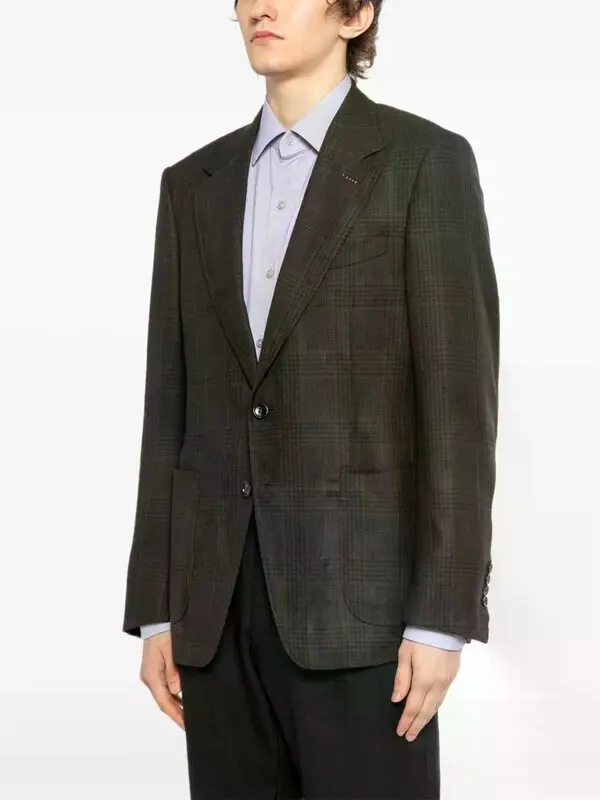 TOM FORD Plaid Blazer