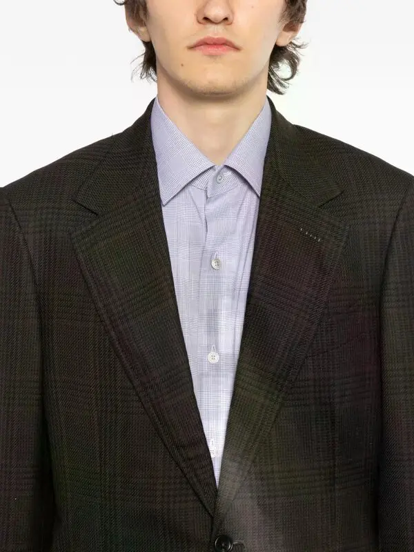 TOM FORD Plaid Blazer