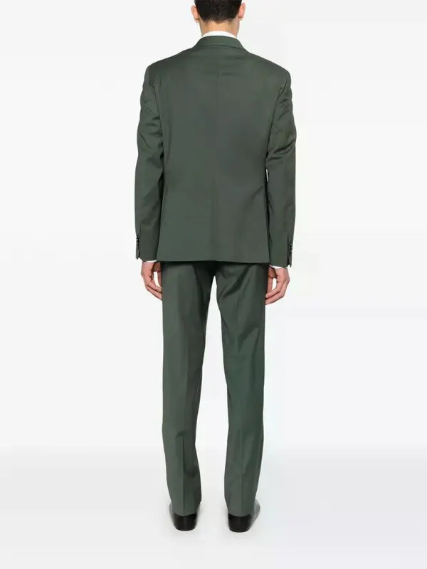 MANUEL RITZ Double-breasted Suit - Green