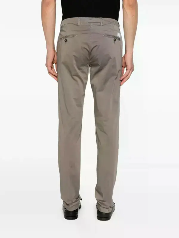 MANUEL RITZ Logo Patch Trousers - Brown
