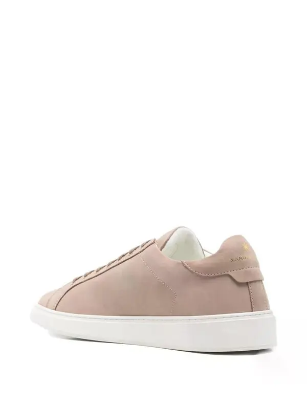 MANUEL RITZ Nubuck Leather Sneakers - Brown