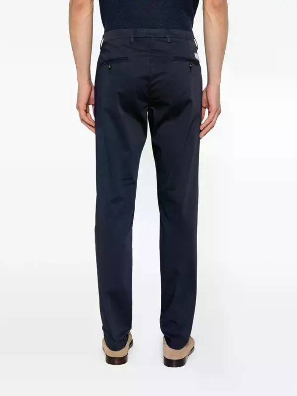 MANUEL RITZ Belt-loop Trousers - Blue