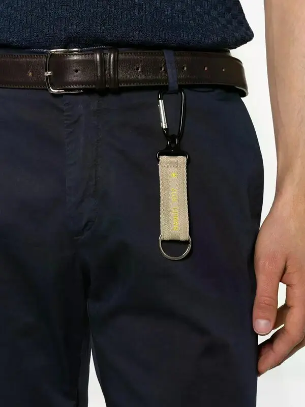 MANUEL RITZ Belt-loop Trousers - Blue