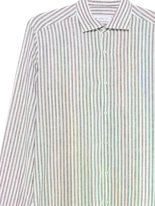 MANUEL RITZ Striped Shirt