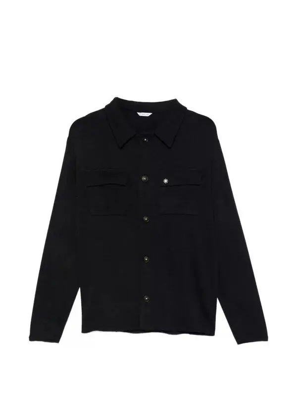 MANUEL RITZ Logo-pin Overshirt