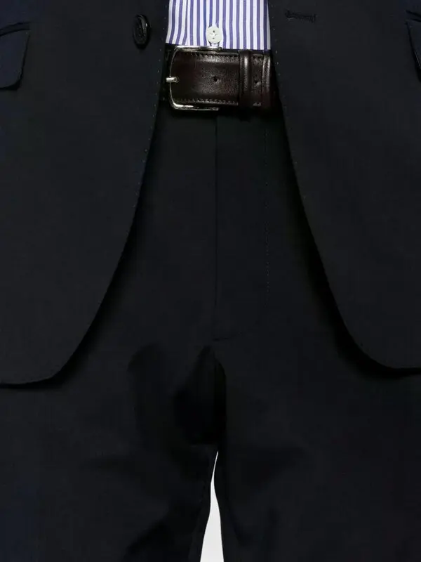 MANUEL RITZ Long-sleeve Pocket Suit - Blue
