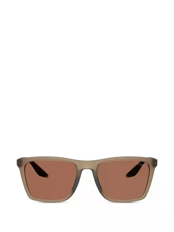 Prada Square-frame Sunglasses - Brown