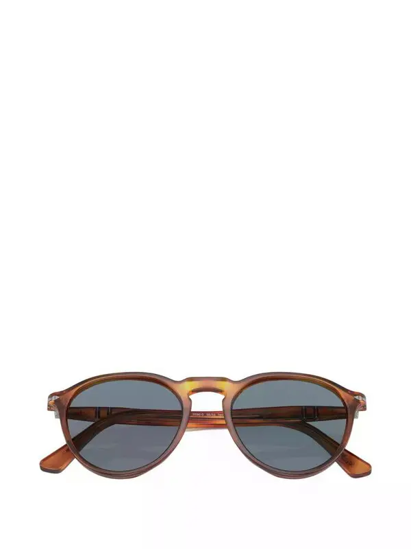 Persol Round-frame Sunglasses - Brown