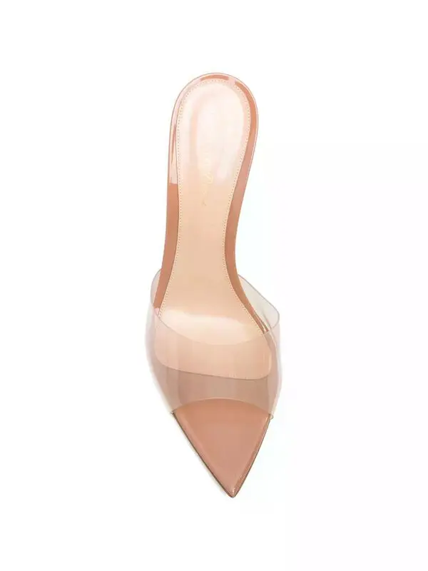 GIANVITO ROSSI Elle Pointed-toe Mules