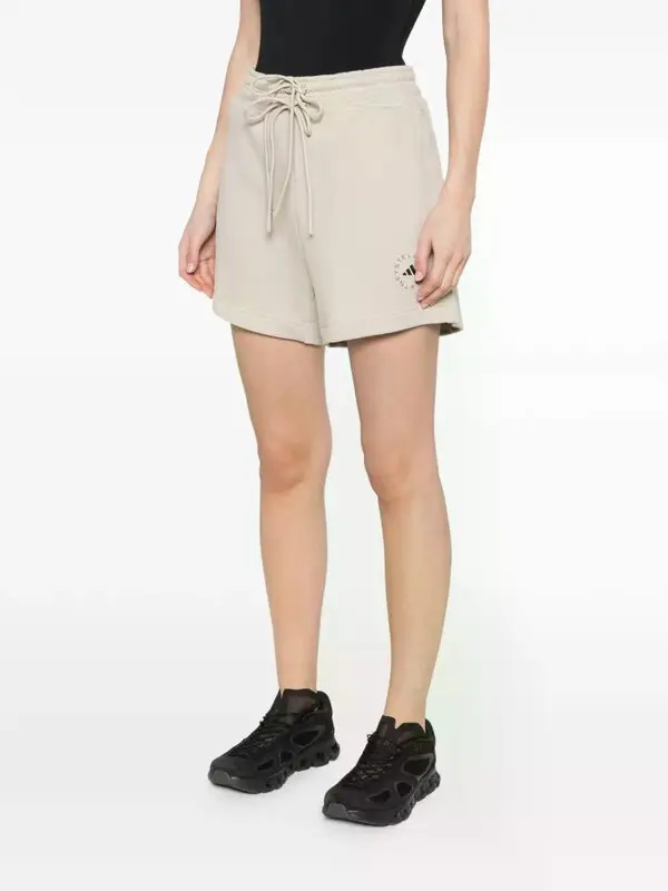 Adidas By Stella McCartney Drawstring Fastening Shorts - Neutrals