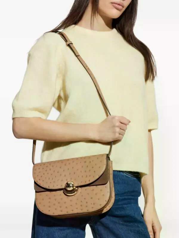 Furla Textured Cross-body Bag - Brown