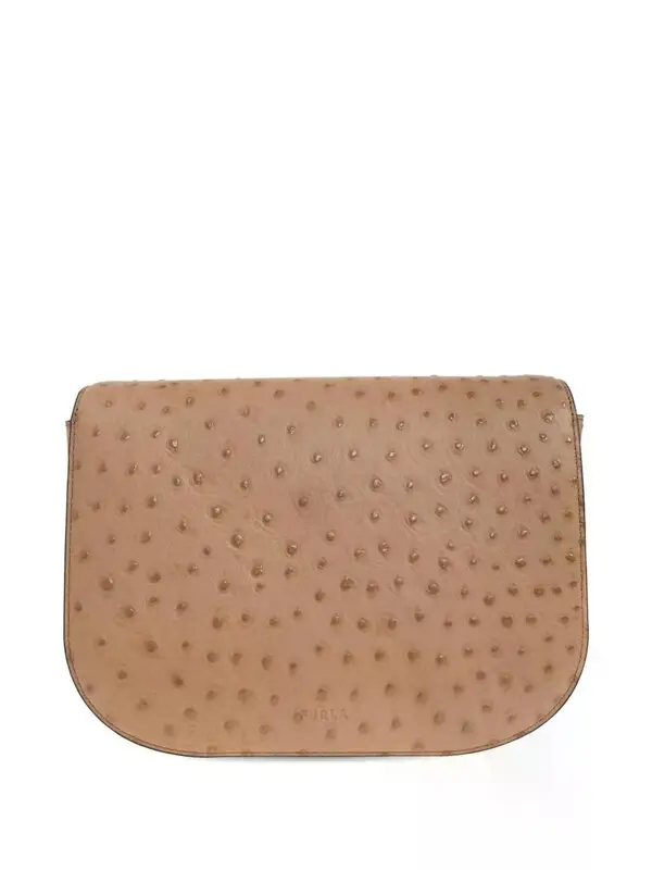 Furla Textured Cross-body Bag - Brown