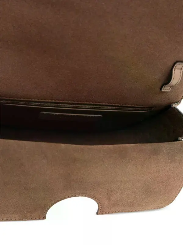Furla Textured Cross-body Bag - Brown