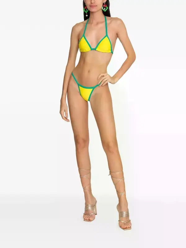 AMIR SLAMA X Jade Picon Triangle-top Bikini