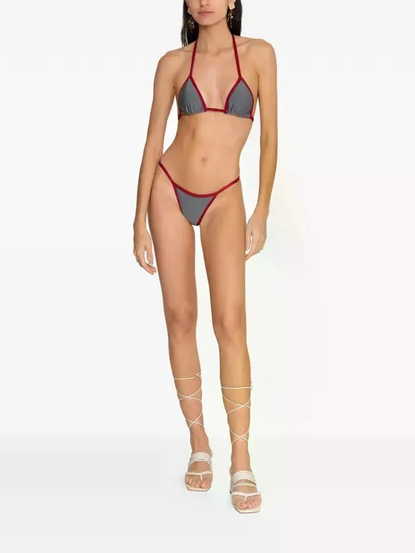 AMIR SLAMA X Jade Picon Triangle-top Bikini