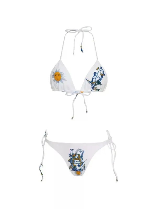 AMIR SLAMA Sun-print Bikini