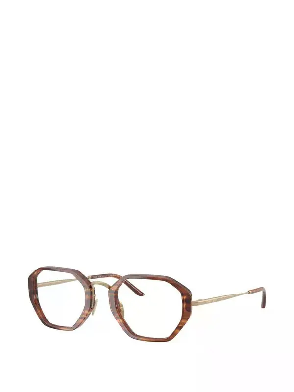 Giorgio Armani Octagon Frame Eyeglasses