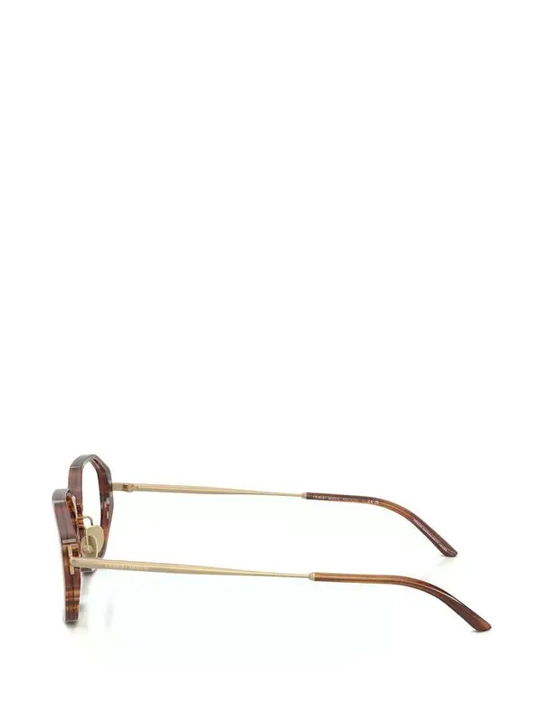 Giorgio Armani Octagon Frame Eyeglasses
