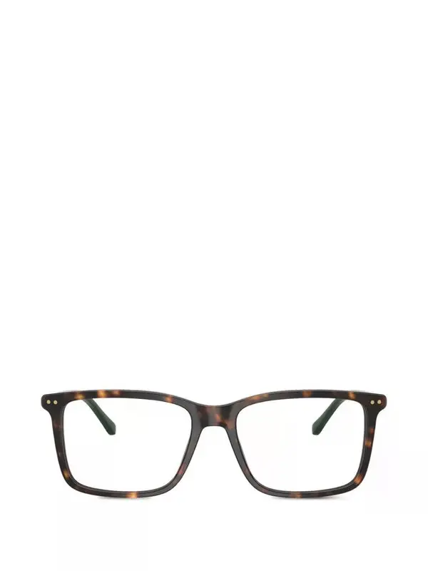 POLO RALPH LAUREN EYEWEAR Square-frame Eyeglasses - Brown
